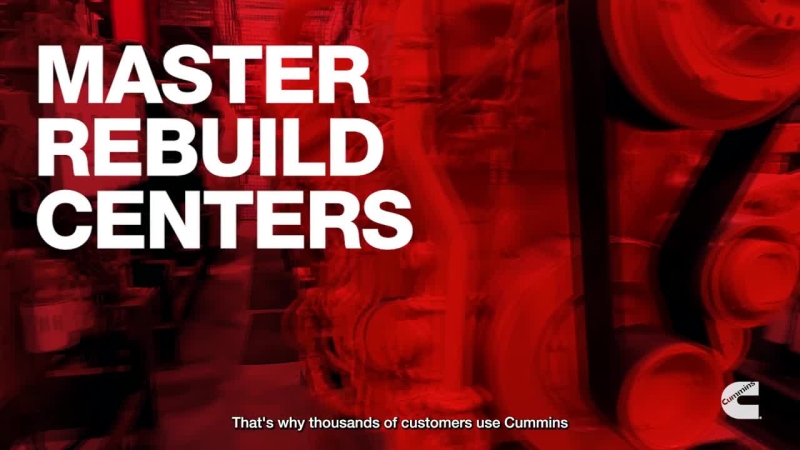 High-Horsepower Master Rebuild Centers | Cummins Inc.